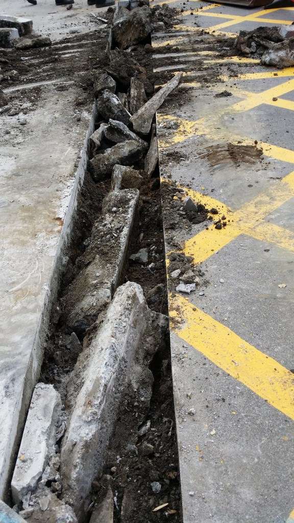 THUNDAFLO installation replacing damaged poly-modular