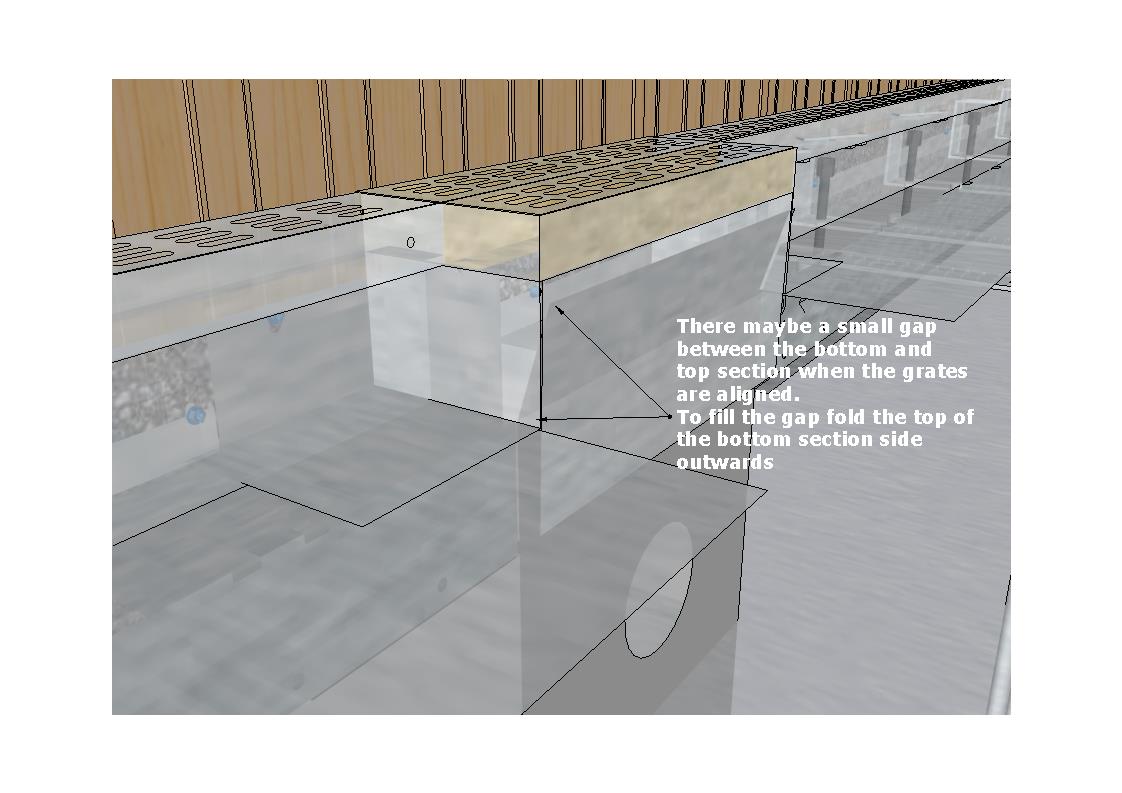 E2 In-Line Sump Installation